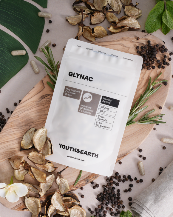 GLYNAC (NAC & Glycine) 60 Capsules - Youth & Earth UK Store