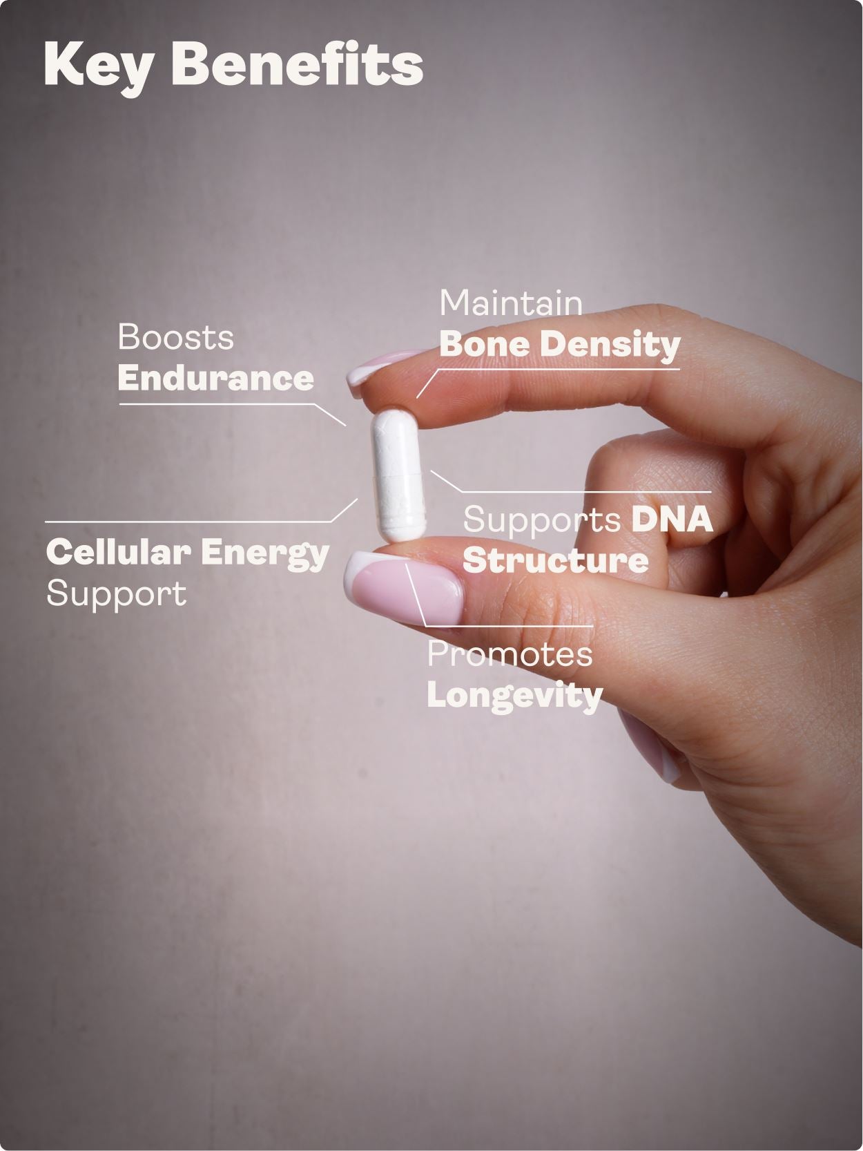 Calcium Alpha Keto-Glutarate (AKG) 60 Capsules - youthandearth